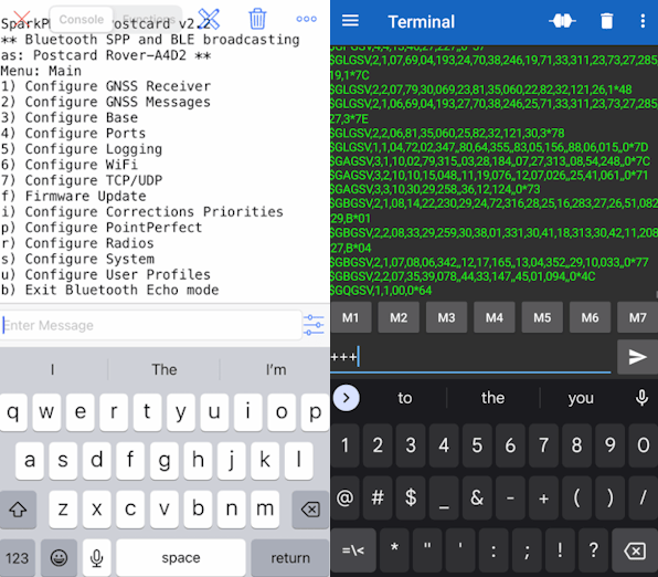 Configure with Bluetooth - SparkFun RTK Everywhere Product Manual
